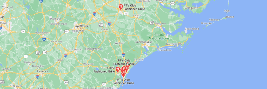 Locations | P.T.'s Grille